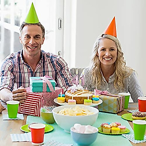 14th Birthday Candles Cake Numeral Candles Happy Birthday Cake Candles Topper Decoration for Birthday Wedding Anniversary Celebration Supplies (Rose Gold)