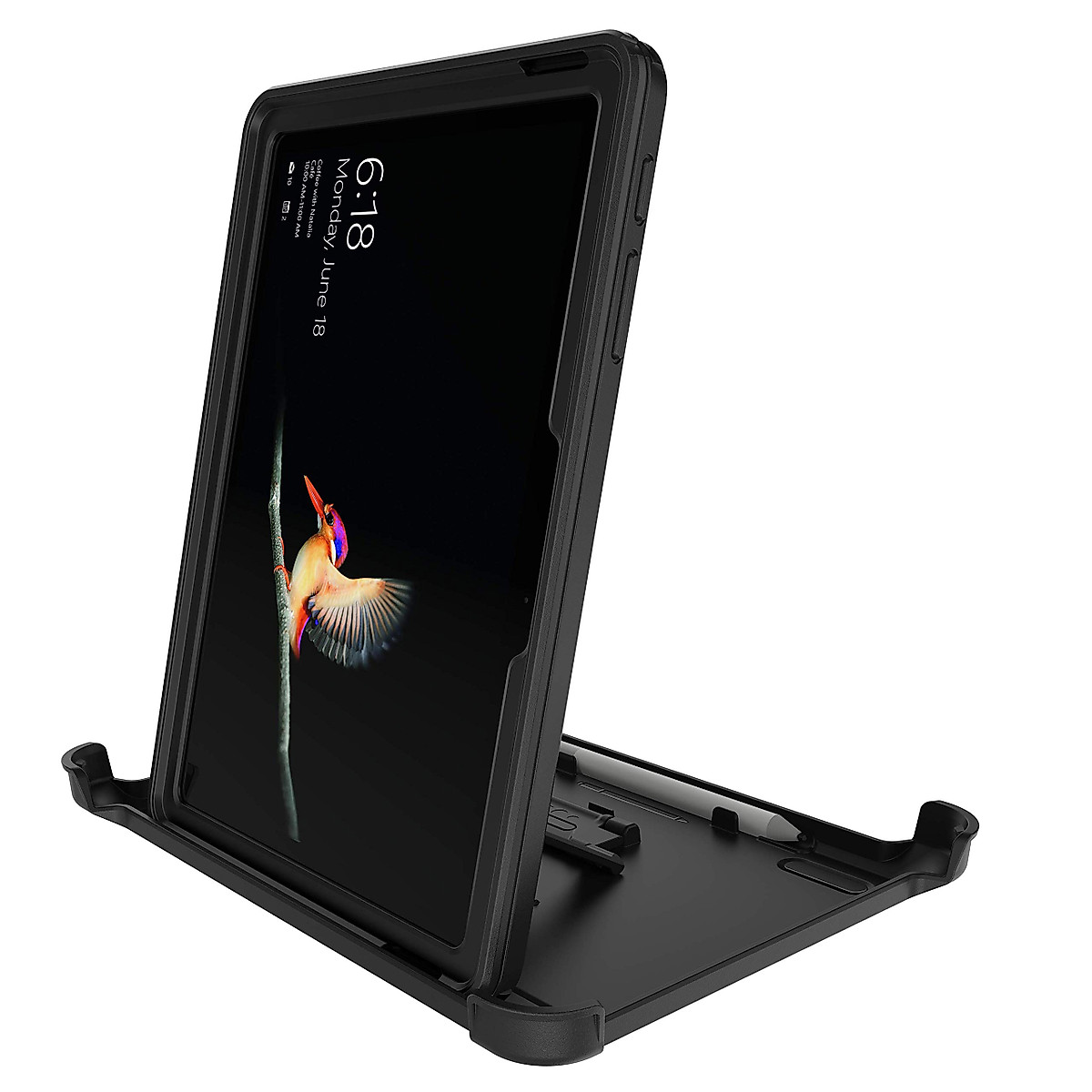 OtterBox Defender Series Case for Microsoft Surface Go 3 & Surface Go 2 (ONLY) Non-Retail Packaging - Black