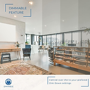 Perlglow 18 Pack 4 inch Gimbal Square Downlight Luminaire, Black Finish, LED Recessed Light Fixtures Dimmable 14W=120W, 1100 Lumens, CRI 90+, IC Rated, ETL Listed, 3CCT Selectable 3000K|4100K|5000K