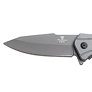 Snake Eye Tactical Everyday Carry Folding Pocket Knife Ideal For Engraving