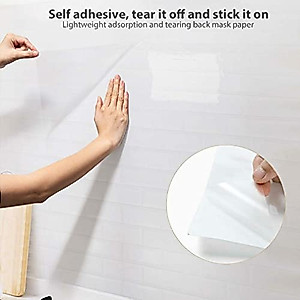 Transparent Adhesive Film Kitchen Oil Proof Sticker Protective Film Wall Protector Contact Paper Shelf Drawer Liner Film 23.62Inx118In