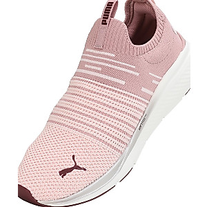 Puma Unisex-Adult Softride Pro Echo Slip-on Running Shoe, Frosty Pink-Future Pink, 6 UK