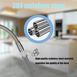 44 Inch Pre-Rinse Hose,B-0044-H Pre-Rinse Hose,commercial sink sprayer hose