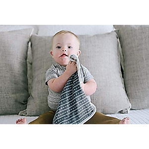 Copper Pearl 3-Layer Knit Security Blanket Set Sized 16" x 16" 2-Pack Diesel