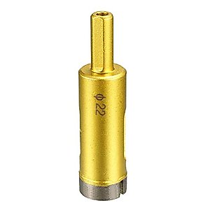 uxcell 22mm Dry/Wet Hole Saws Diamond Core Drill Bit for Concrete Brick Block Stone Masonry Tile Glass