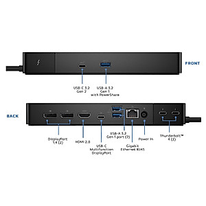 Dell Thunderbolt Dock WD22TB4 - Boomph's Comprehensive Ultimate Performance Dock Solution for Your Workspace