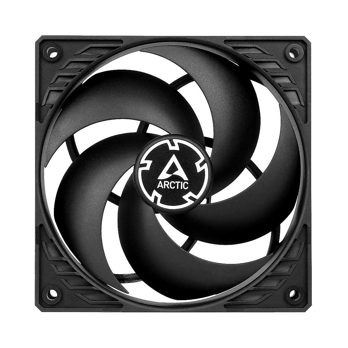 ARCTIC P12 Silent - PC Fan, 120mm Case Fan, Pressure-optimised, Very Quiet Motor, Computer, Fan Speed: 1050 RPM - Black