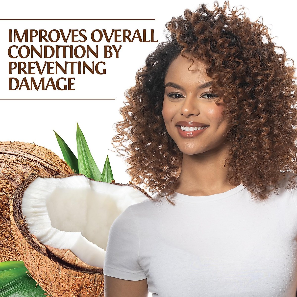BioSilk Silk Therapy with Natural Coconut Oil Moisturizing Conditioner, Nourishing & Helps Eliminate Frizz, Sulfate, Paraben & Cruelty-Free, 5.64 Oz