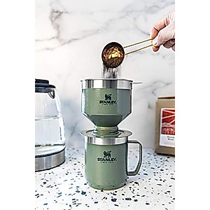 Stanley 10-09383-001 The Perfect-Brew Pour Over Hammertone ,0.35 liters, Green NA