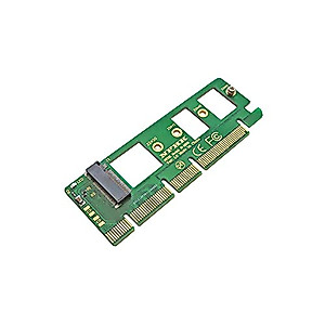 Acxico 1Pcs M.2 NGFF to Desktop PCIe x4 x8 x16 NVMe SATA Dual SSD PCI Express Adapter Card