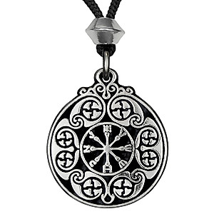 Celtic Protection Talisman - Pewter Sigil of Defense Amulet