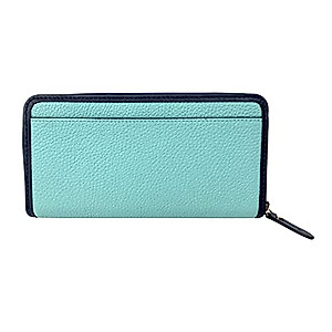 Kate Spade New York Ella Pebbled Leather Large Continental Wallet (Poolside Melon)