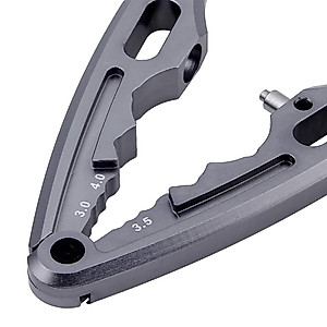 Hobbypark Universal RC Shock Pliers w/Ball End Multi-Function Clamp Tools for RC Car Truck Off Road Buggy Rock Crawler (Gray)