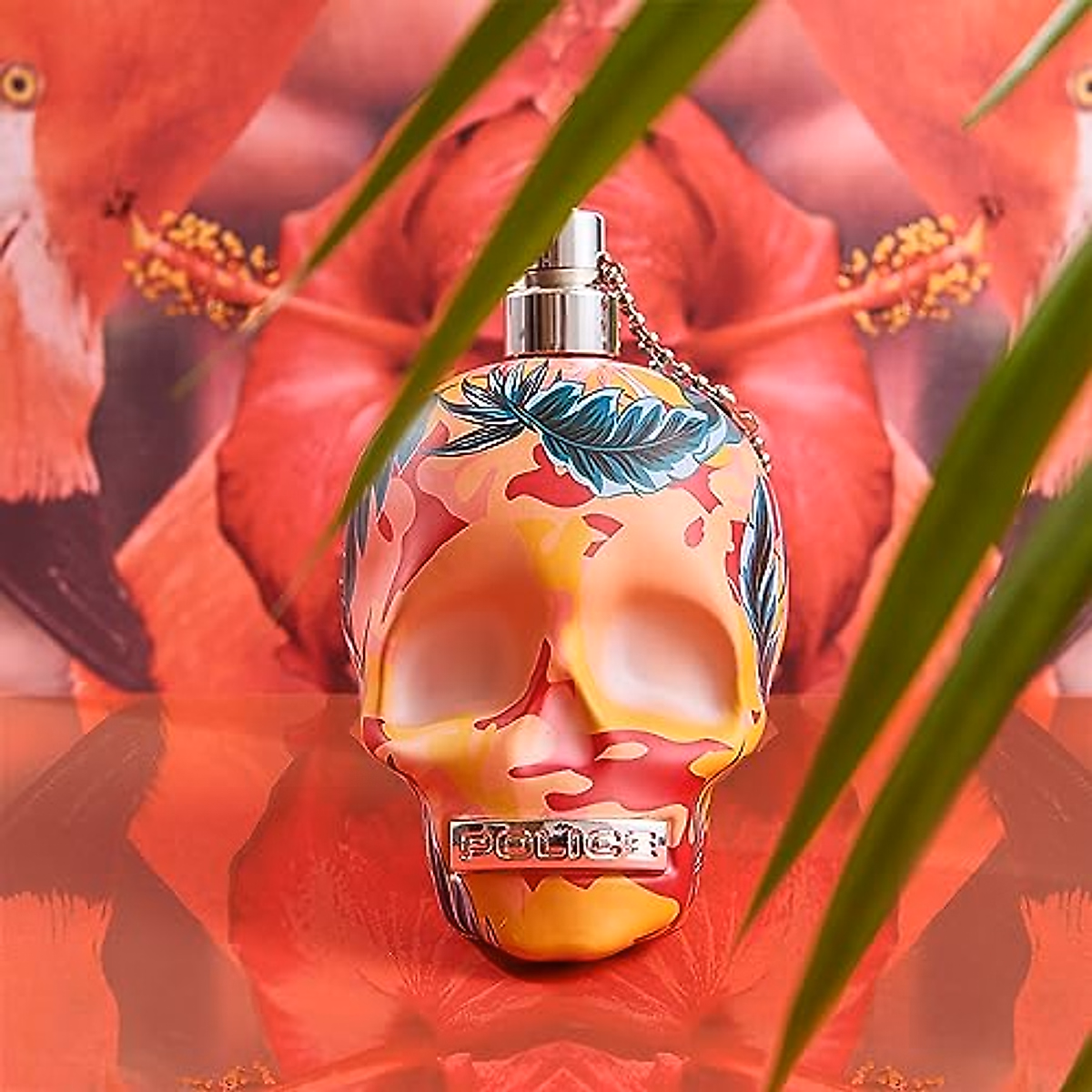 To Be Exotic Jungle For Woman By Police - Summery Floral Scent - Housed In A Botanical Decorated Bottle - Tart-Sweet Fruits And Floral Notes With Soft Vanilla-Suede Base - 2.5 Oz EDP Spray