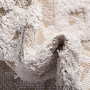 Unique Loom Sabrina Soto Casa Collection Modern Geometric Beige Runner Rug (2' 3 x 6' 0)