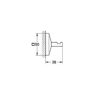 Allure Brilliant Robe Hook