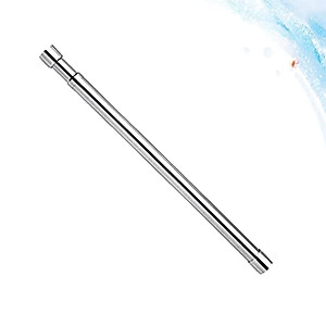 Healeved Clothes Hanger Clothes Reach Poles Stainless Steel Retractable Pole Garment Clothes Stick Drying Fork Clothesline Prop for Indoor Outdoor 69cm-120cm Armoire Wardrobe Closet