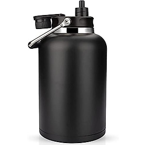 Zenbo 128 oz Jug with Straw Keeps Cold up to 36 Hrs,One Gallon Large Double Wall Vacuum Insulated Water Bottle,Sweat-Proof Leak-Proof