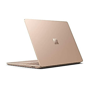 Microsoft 12.4 Multi-Touch Surface Laptop Go, Intel Core i5-1035G1, 8GB RAM, 128GB SSD, Integrated Intel UHD Graphics, Windows 10 Home in S Mode, 1ZZ-00003, Sandstone (Renewed)