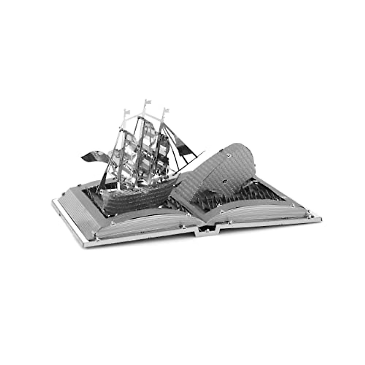 Metal Earth Moby Dick Book Sculpture 3D Metal Model Kit Fascinations