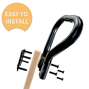 Recliner Handle Extender, Recliner Lever Extender for Lazy Boy, Heavy Duty Steel Oversized Recliner Chair Hand Lever Extender Make Raising & Lowering Leg Rest Easier