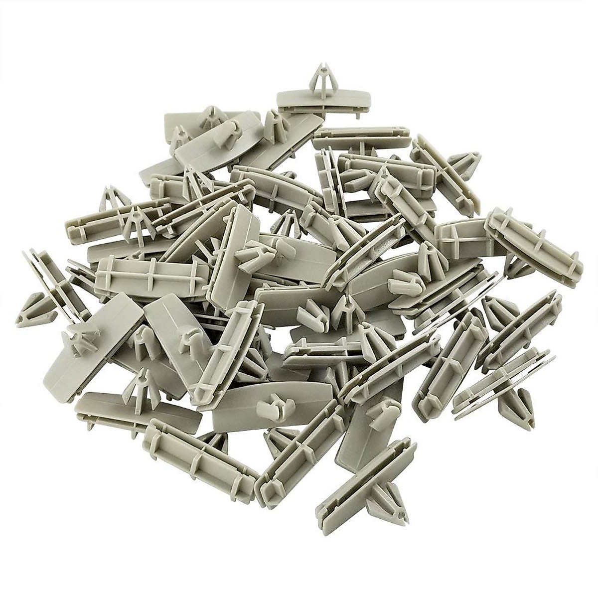 Mean Mug Auto 23181-6133A 50x Fender Flare Moulding Clips - Compatible with: Chrysler, Jeep - Wrangler, Liberty - Replaces OEM #: 55157055-AA, 55157065-AA, 68039280-AA