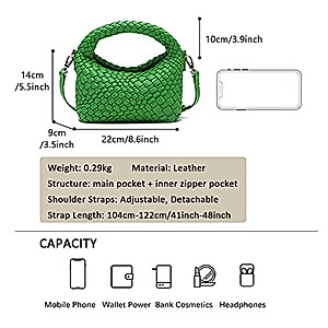 Efilra Woven Handbag (Brown)