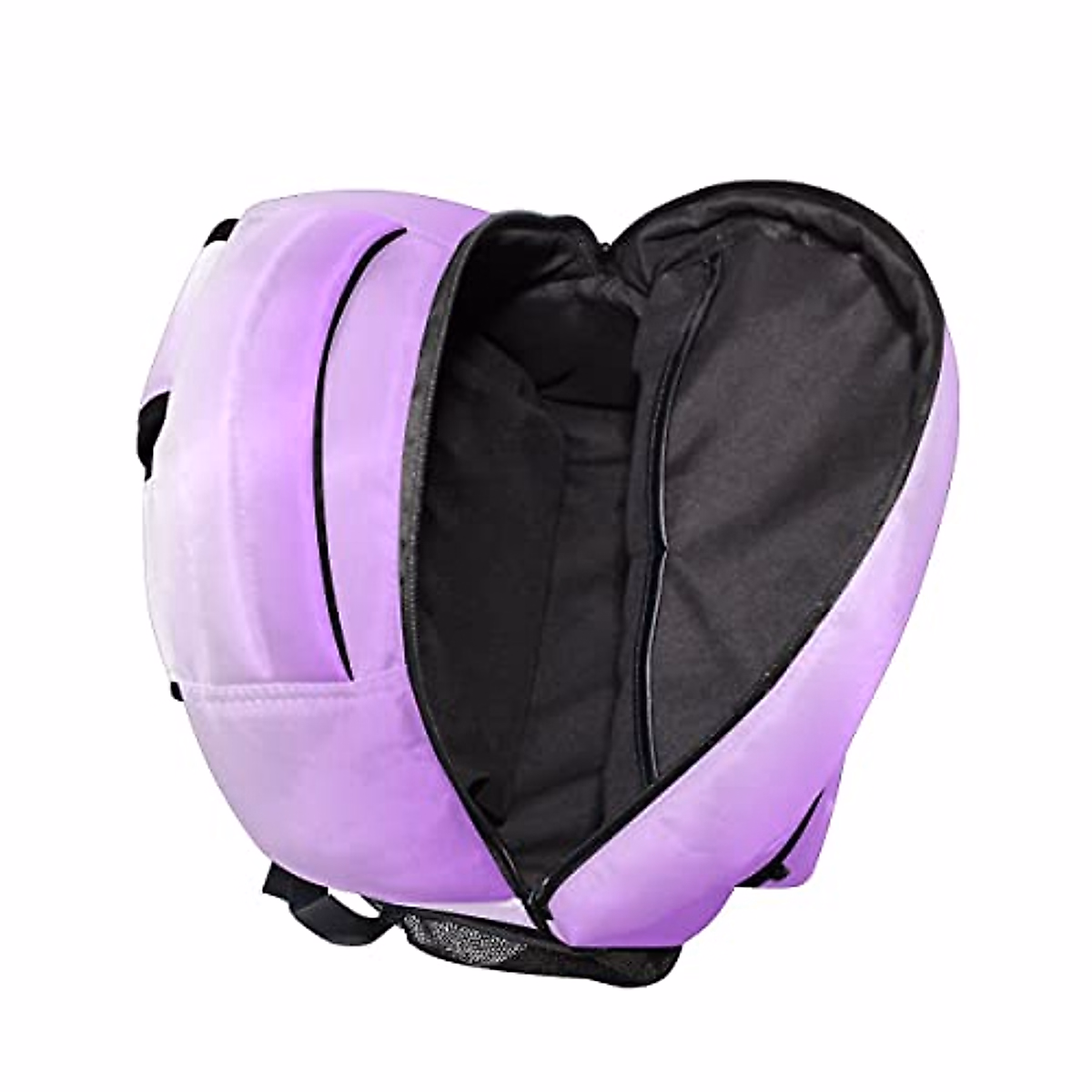 Gradient Purple Backpack for Boy Girl Bookbag School Bag Daypacks for Women Gradient Purple