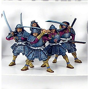 Fantasy Battles DND Action Miniatures Samurai 2 inch 1/32-5 Fantasy Figures Tehnolog Toy Soldiers