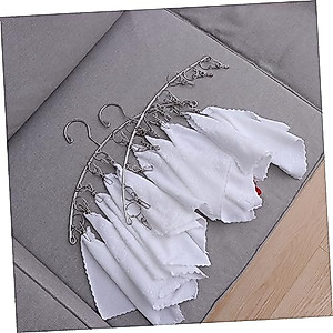 Zerodeko 2 Pack Clothes Hanger Drip Hanger Laundry Drying Rack Clothes Clips Laundry Hanger Clotheshorse Socks Rack drip Rack Coat Hanger