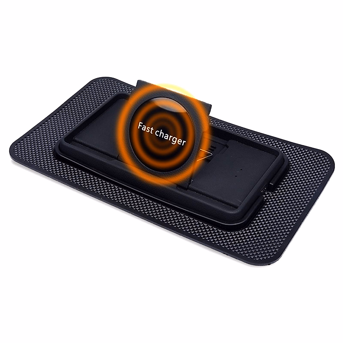 Wireless Charger for Car iPhone Wireless Charger Fast Charging 15W Qi Car Wireless Charging Pad Phone Charger Dashboard Car Wireless Charger for iPhone, Samsung, Android Cell Phones