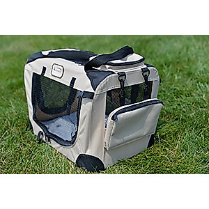 Armarkat PC201B Beige Multiple Pockets Pet Carrier