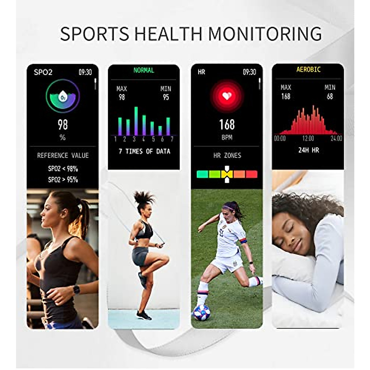 Lefitus Smart Watch with Call Receive/Dial for Android Phones and iPhone Compatible,Fitness Tracker 1.7" Full Touchscreen with Heart Rate Monitor Waterproof Smartwatch for Women Men