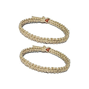 LUOS Natural Hemp Surfer Hawaiian Style Bracelet - Handmade