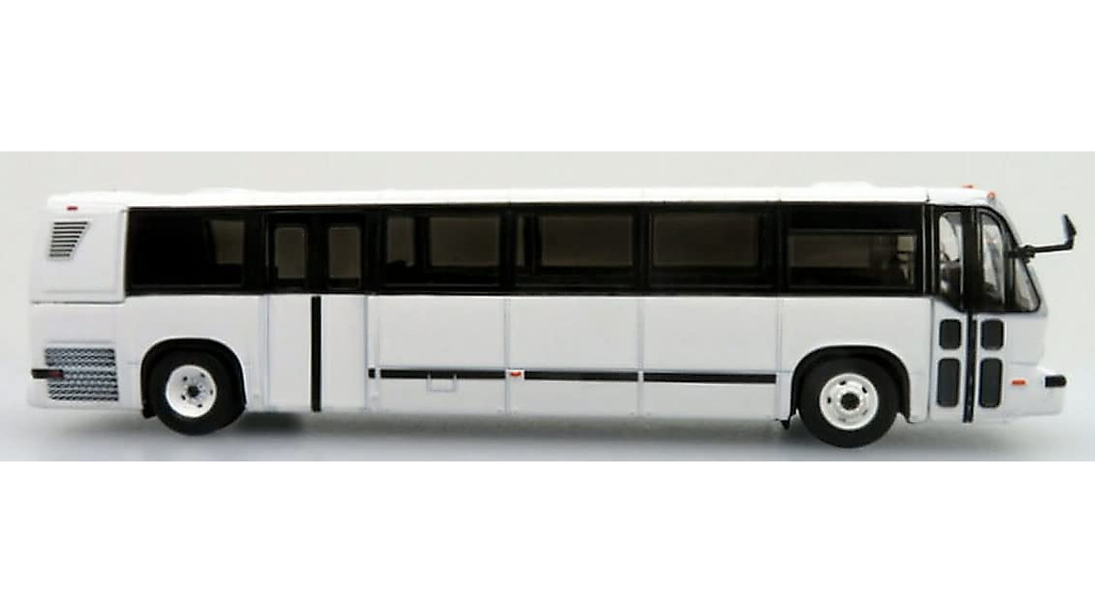 TMC RTS Diecast Bus White/Blank 1:87 HO Scale - Collectible Model