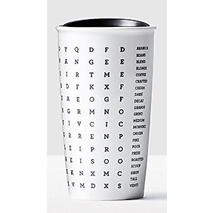 Starbucks Word Search Double Wall Traveler