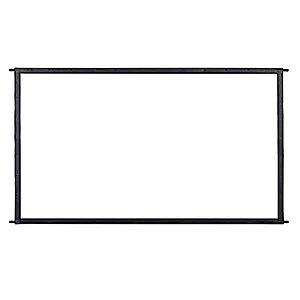 KODAK 150” Replacement Projector Screen | Fast Fold High Contrast White Projection Backdrop for Outdoor & Indoor Movies in Front Projection | Easy Clean Glare Proof, Wrinkle Free Fabric