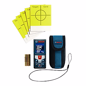 BOSCH Blaze GLM50C Bluetooth Enabled 165ft Laser Distance Measure with Color Backlit Display