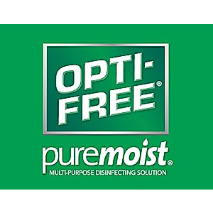 ALCON Opti-free Puremoist Multi-Purpose Disinfecting Solution, White, 4 Fl Oz