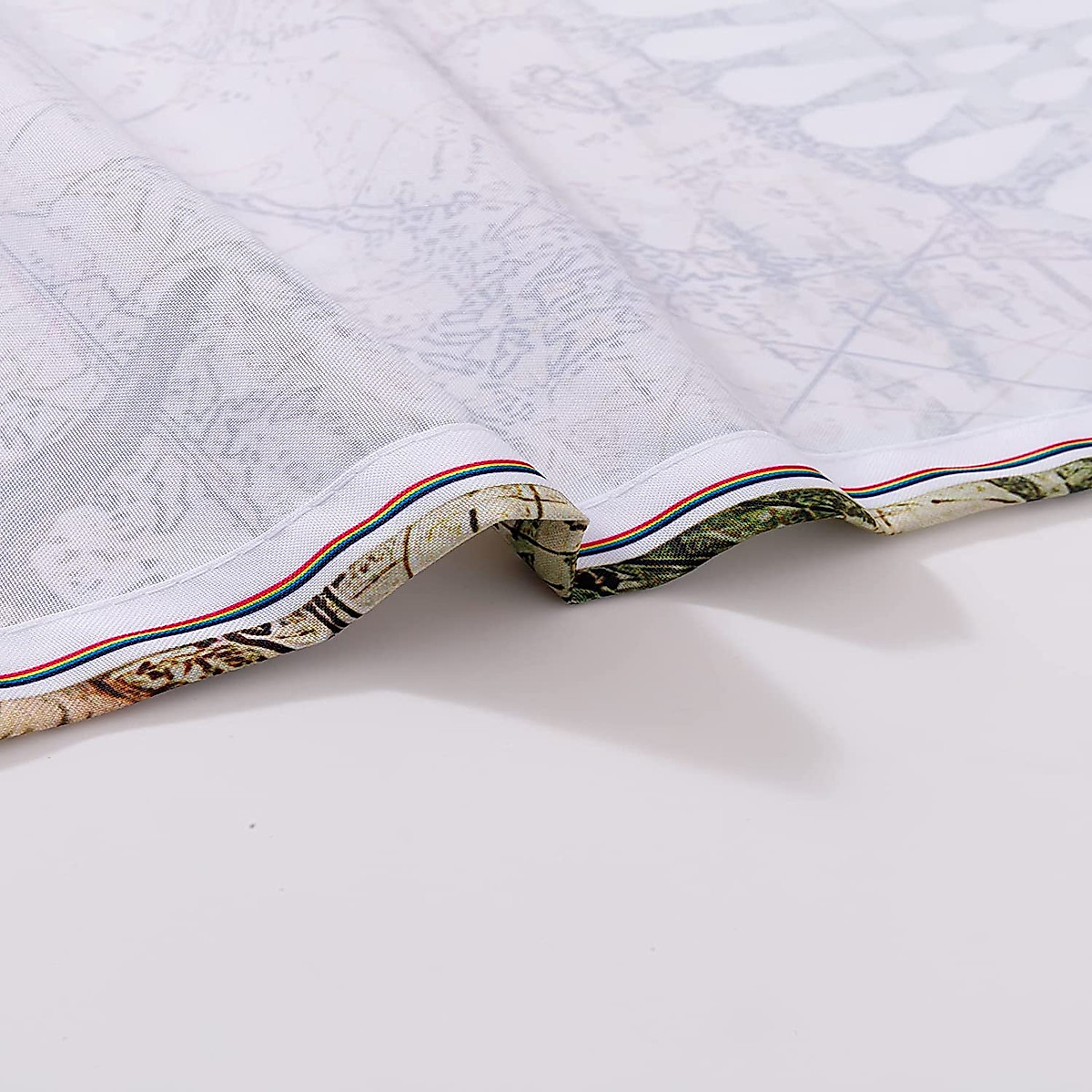 ANHOPE Sloth Curtains for Girl Bedroom - Follow Your Dreams Cute Jungle Sloth Animal Print Pattern Waterproof Fabric Grommet Window Drapes for Nursery Baby Boys Playroom Set 2 Panels W29.5 x L65