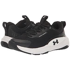 Under Armour Women's Dynamic Select, (001) Black/White/Black, 7, US