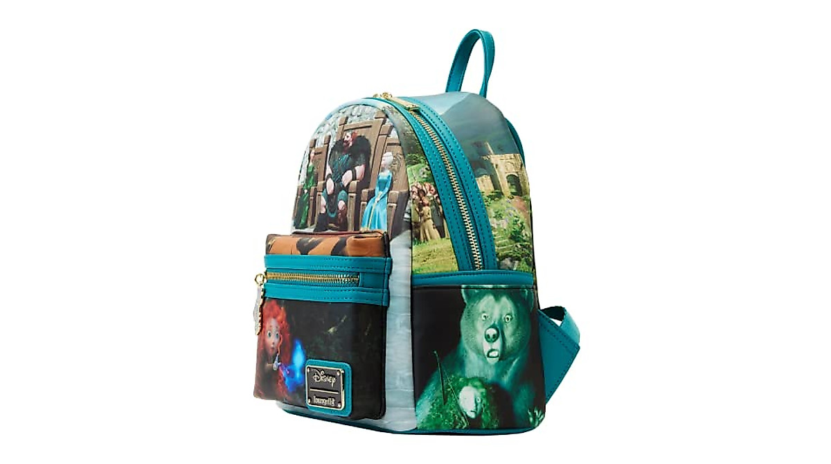 Loungefly Brave Merida Princess Scenes Shoulder Bag - Official Disney