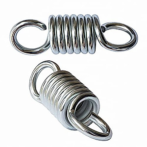 MIKMAYTOO 1000 Lbs Weight Heavy Duty Spring for Heavy Punching Bags Hanging Chair Hammocks Swing Trapeze Yoga (2)