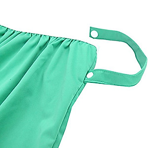 wegreeco Reusable Diaper Pail Liner for Cloth Diaper,Laundry,Kitchen Garbage Cans(2 Pack, Jade, Camellia)