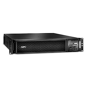 APC UPS 1500VA Smart-UPS Single Phase Online Uninterruptible Power Supply, Rack Mount UPS (SRT1500RMXLA) (Renewed)