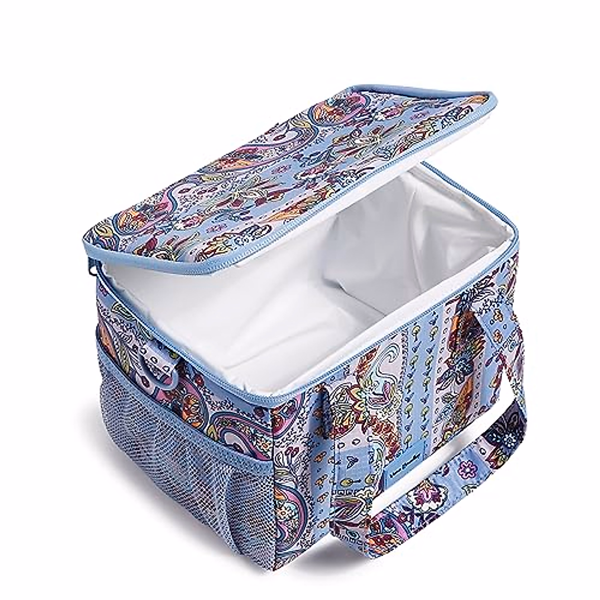 Vera Bradley Recycled Ripstop Lunch Cooler, Provence Paisley Stripes