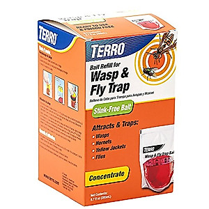 TERRO T513 Wasp & Fly Trap – Bait Refill