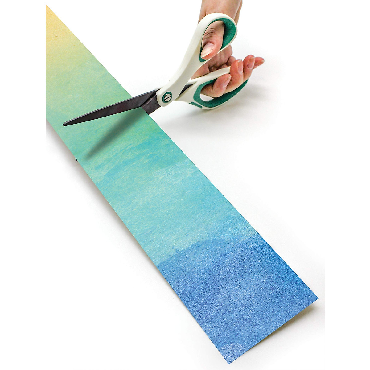 Teacher Created Resources Straight Rolled Border Trim, Watercolor