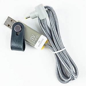 myVolts Ripcord USB to 3V DC Power Cable Compatible with Nintendo Gameboy Pocket, Gameboy Color Handheld Console