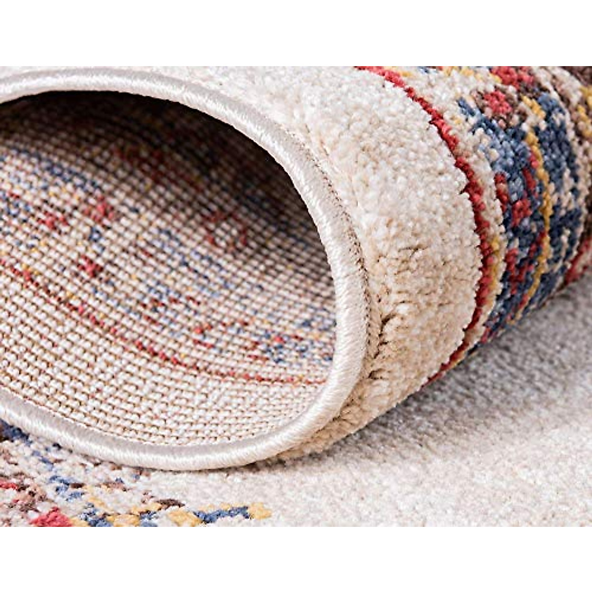 Unique Loom Utopia Collection Traditional Classic Vintage Inspired Area Rug with Warm Hues, 2' 2" x 3' 1" Rectangle, Cream/Blue